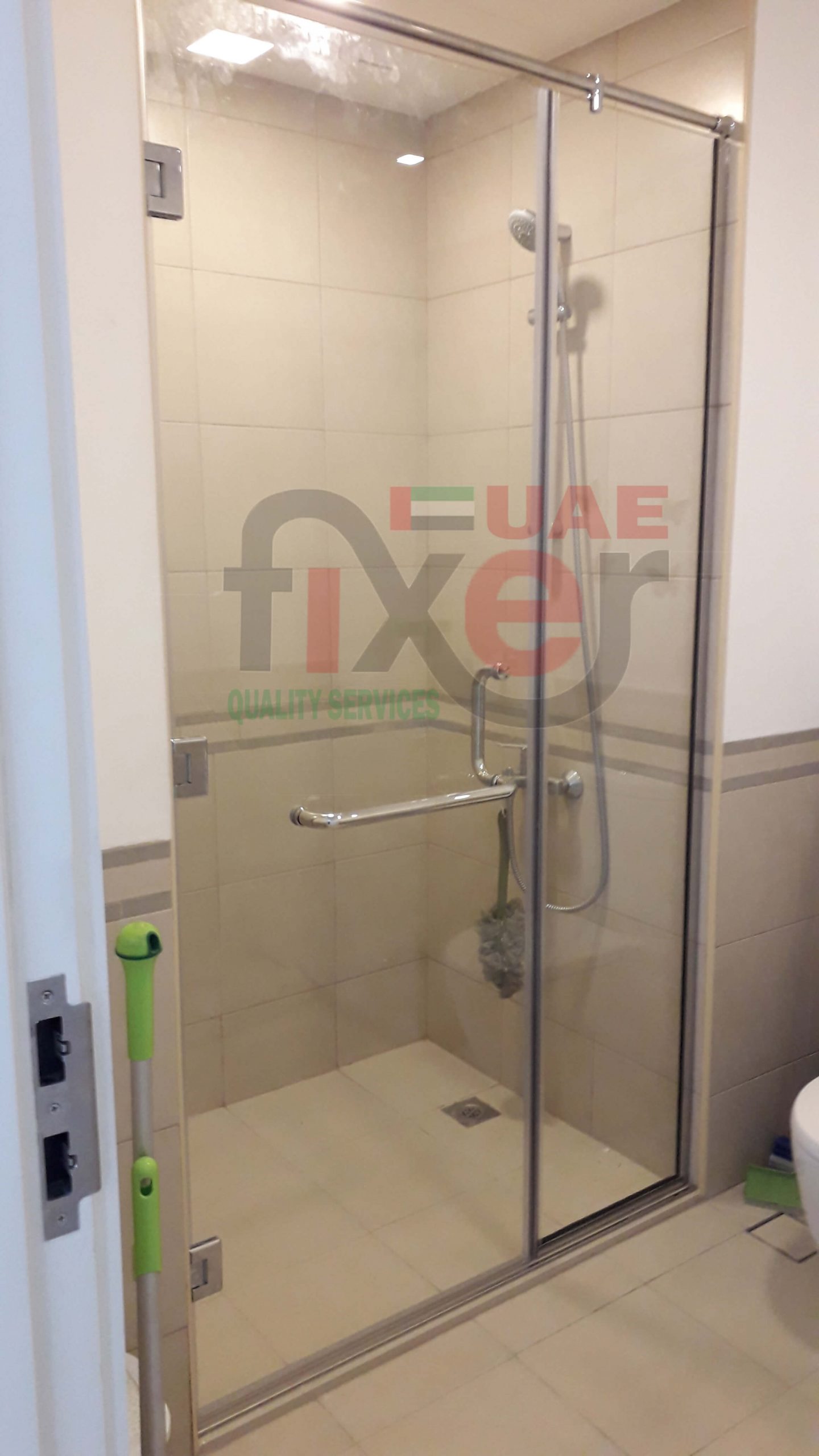 Shower Enclosure in Dubai, Wall Mirror Installation 054-7848786